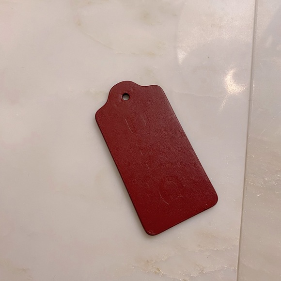 Coach | Accessories | Coach Luggage Tag In Large | Poshmark